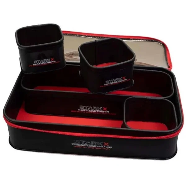 Nytro Starkx EVA System Tray 3+1 Set Fishing Bait Tray - Tackle Hub LTD